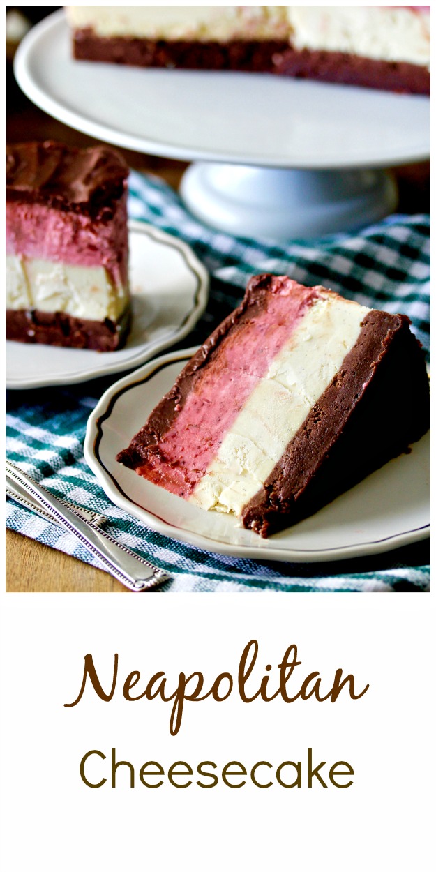Neapolitan Cheesecake | Karen's Kitchen Stories