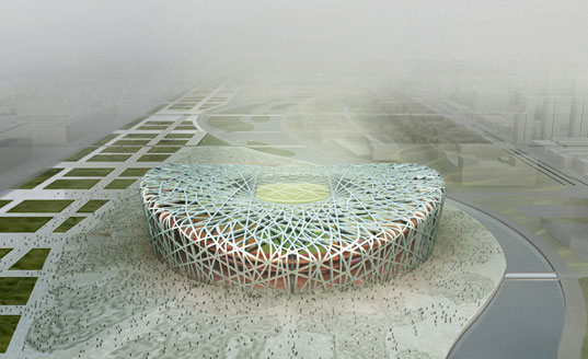 Gol da Arquitetura: Bao' an Stadium: estádio de bambu