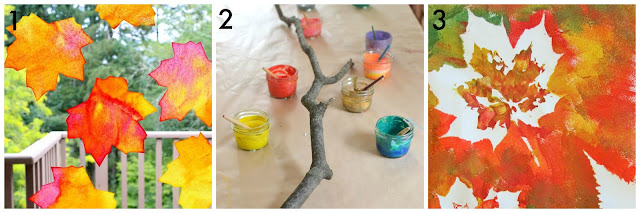 20 Beautiful Fall Process Art Ideas for Kids