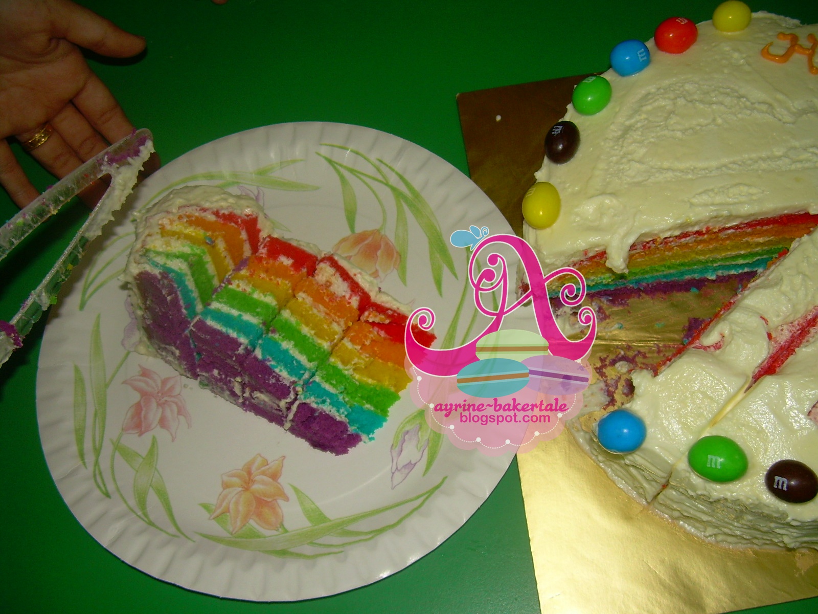 Ayrine.bakertale : A Story Of Gorgeous Mini Dessert: RAINBOW KEK