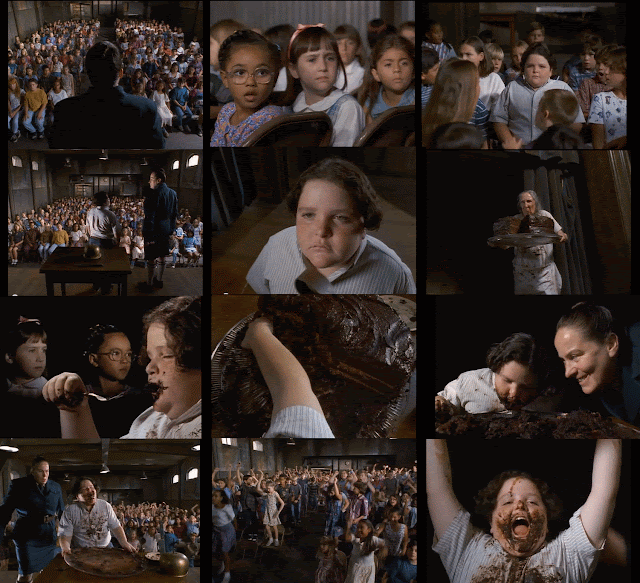 Torta de chocolate ¨Bruce Bogtrotter¨/ 25 años de ¨Matilda¨, de Roald Dahl