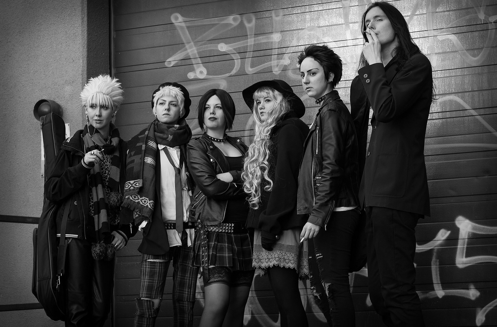 Punk rockers in Gothenburg - my Nana cosplay - Stendhals Creativity