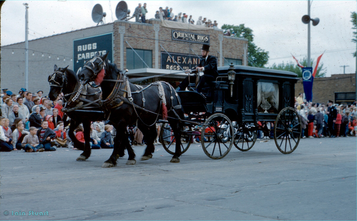 The Slide Guy: Lansing Parade - 1959? - The Hearse