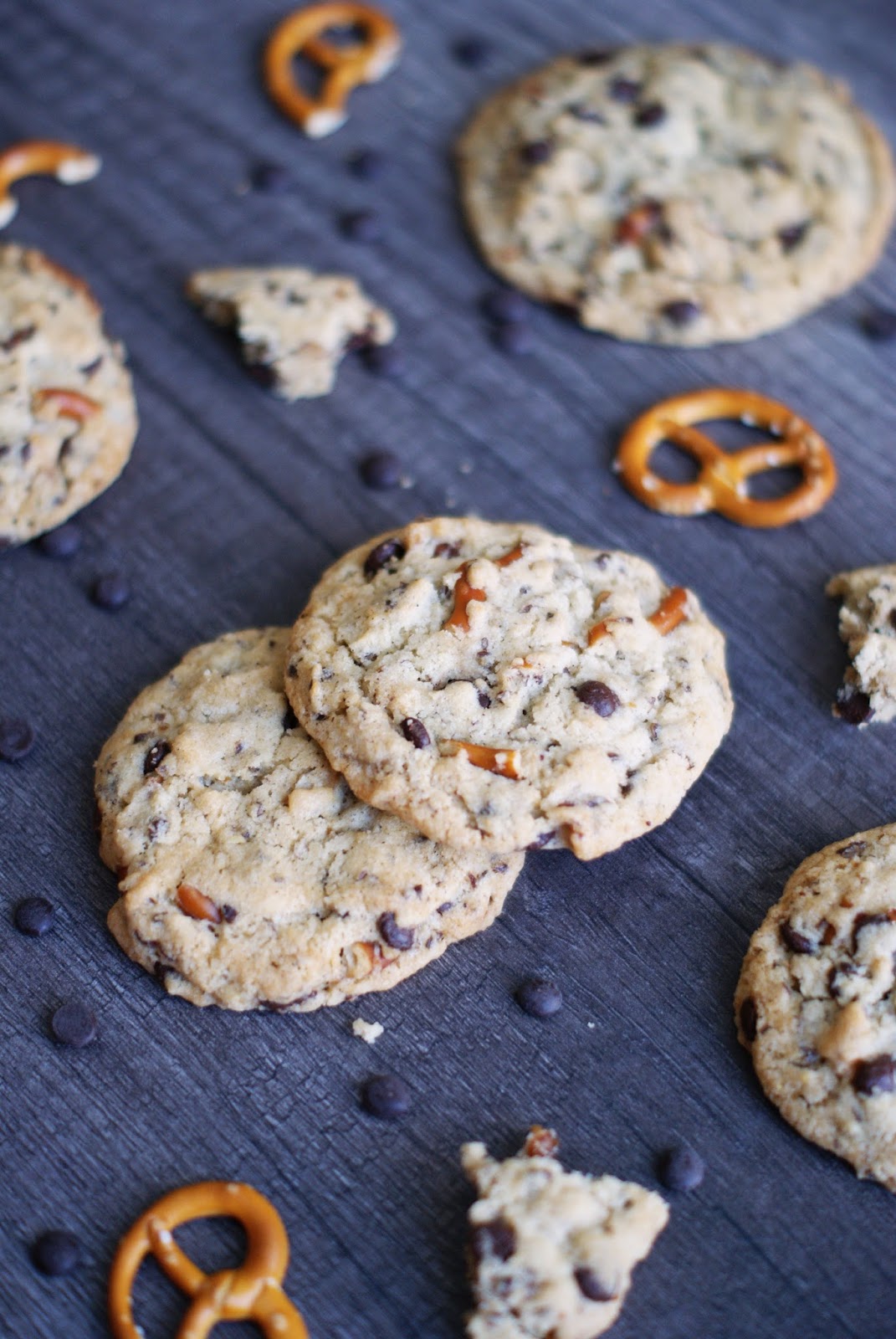 Totally Veg!: Chocolate Chip Brezel Cookies