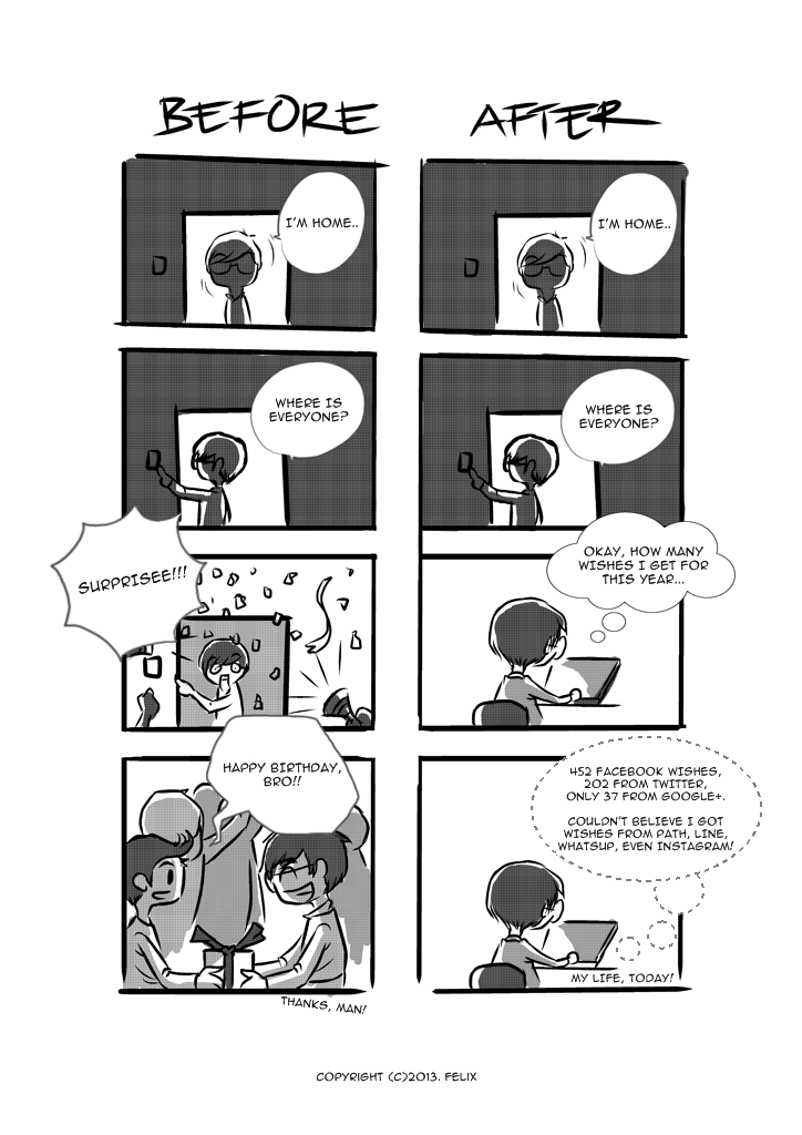 My Birthday Comic Strip - dream.in.hand