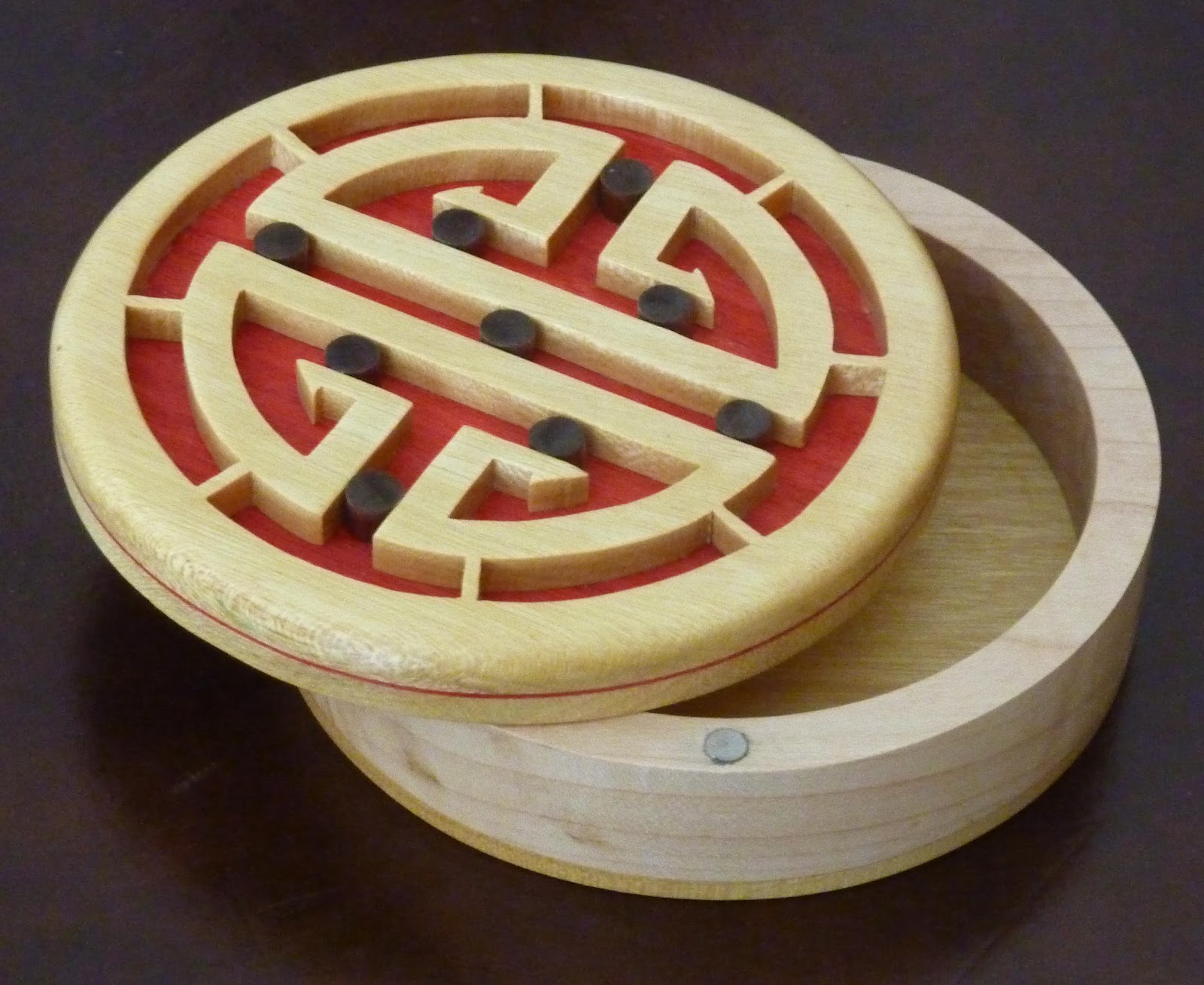 Scroll Saw Bowls: Asian-style pivot lid box