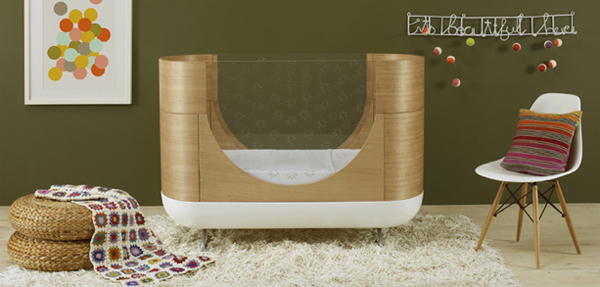 Black*Eiffel: Clear Baby Cribs