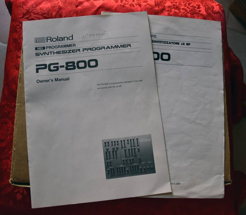 MATRIXSYNTH: ROLAND PG-800 programmer for JX-8p / MKS-70 / JX-10 w ...