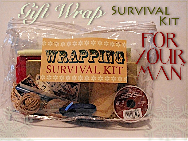 Creative "Try"als: Gift Wrap Survival Kit For Your Man