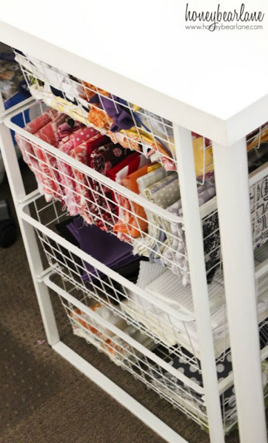 10 Creative Ways to Store Fabric - Home Crafts by Ali