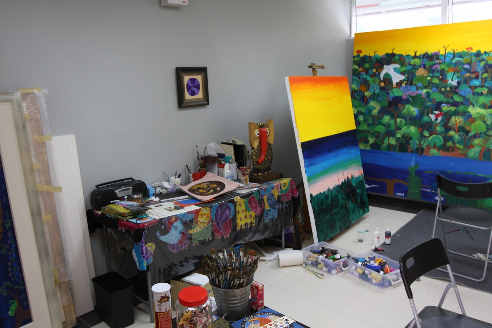 MUSEUM MATTERS: BANGUNAN MURAL IBRAHIM HUSSEIN UM 2014