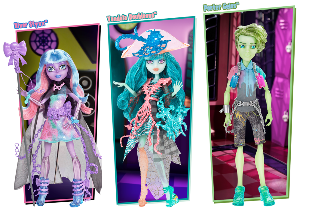 Monster High Toner : Personajes de Haunted
