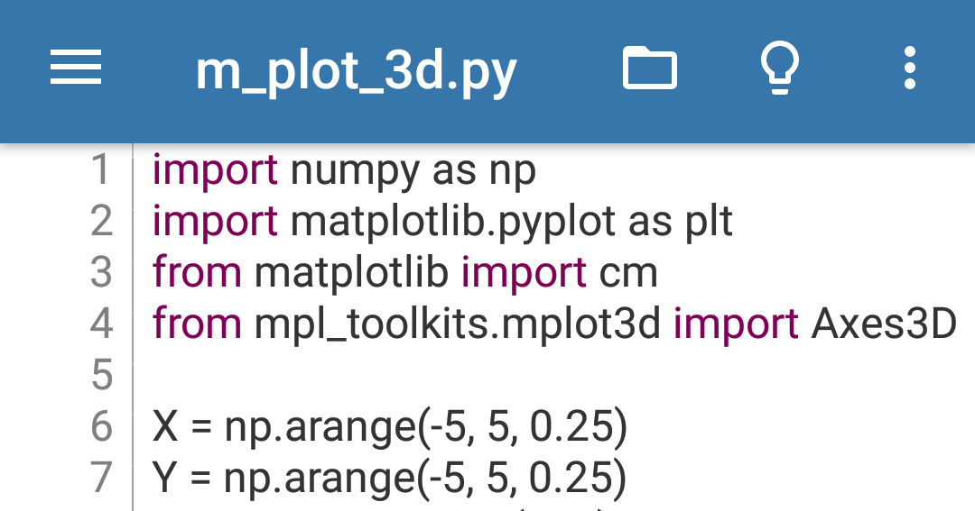 自作CNCマシン・レーザーカッターについて: Android上のPython：Pydroid 3, Jupyter Notebook, Colab
