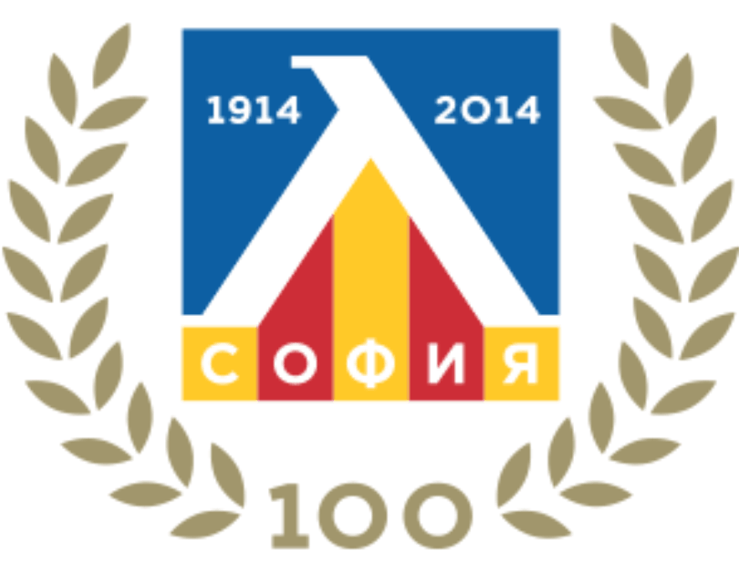 Um Grande Escudeiro: BULGÁRIA: LEVSKI SOFIA, LOGO DE 100 ANOS