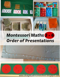 .: Montessori Order of Maths Presentations 3-6