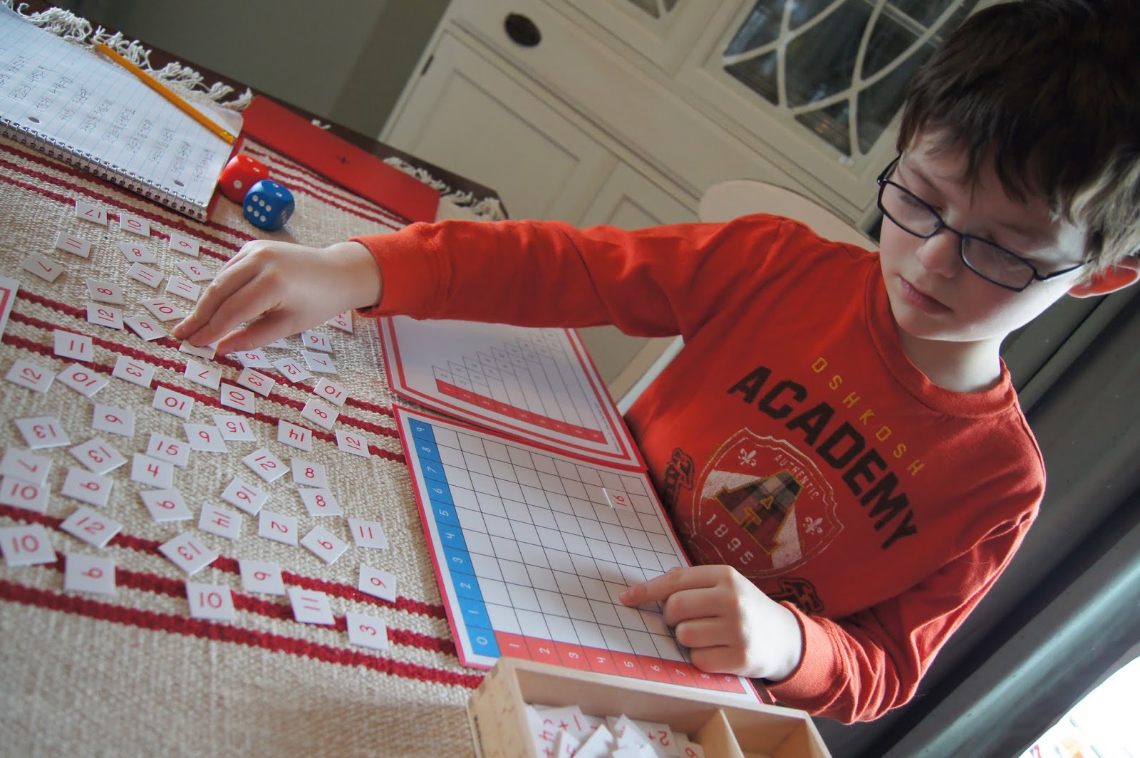 "Making Montessori Ours": Montessori Addition Charts, Addition Fact ...