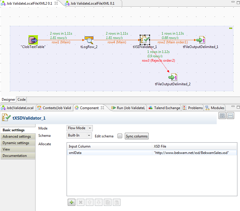 Talend Hunter: Validating XML with Talend Open Studio