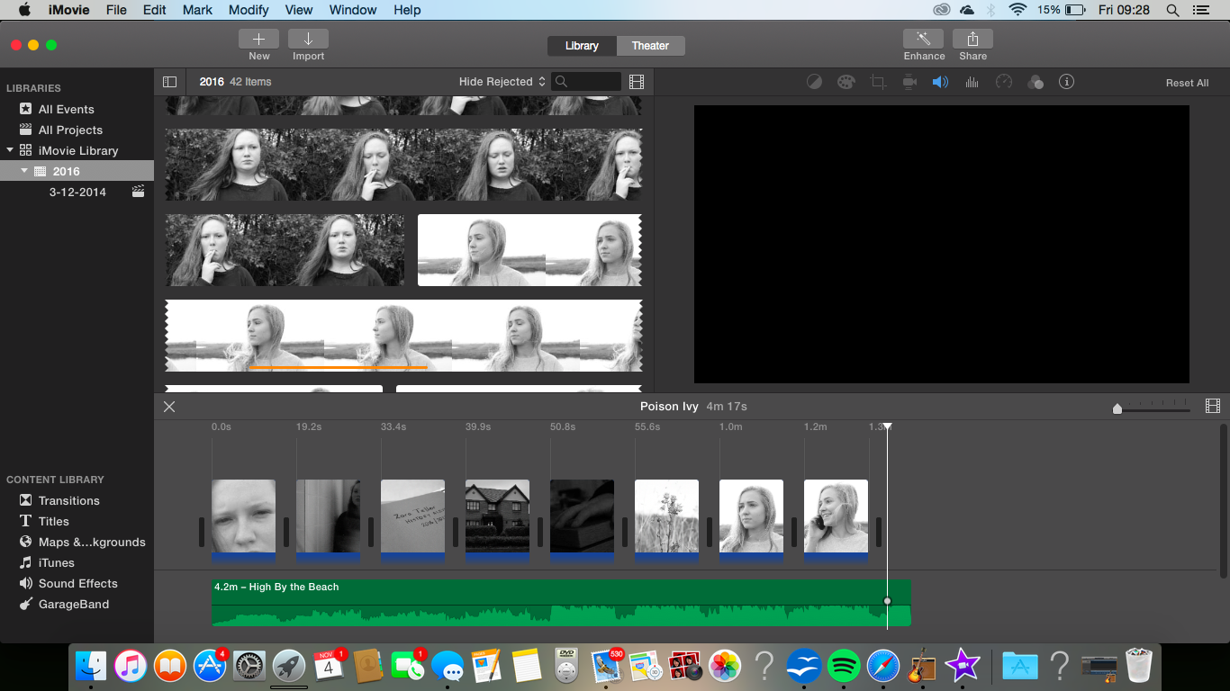 Advanced Production: imovie