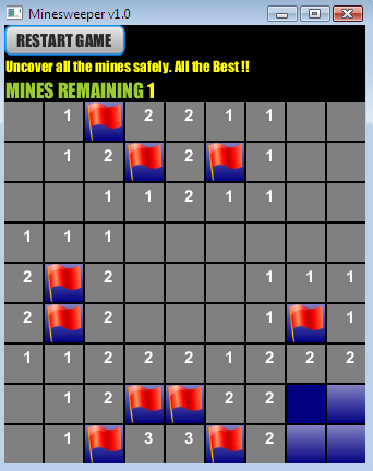 My Experiences With The Code.: Minesweeper in Java Fx 2.0