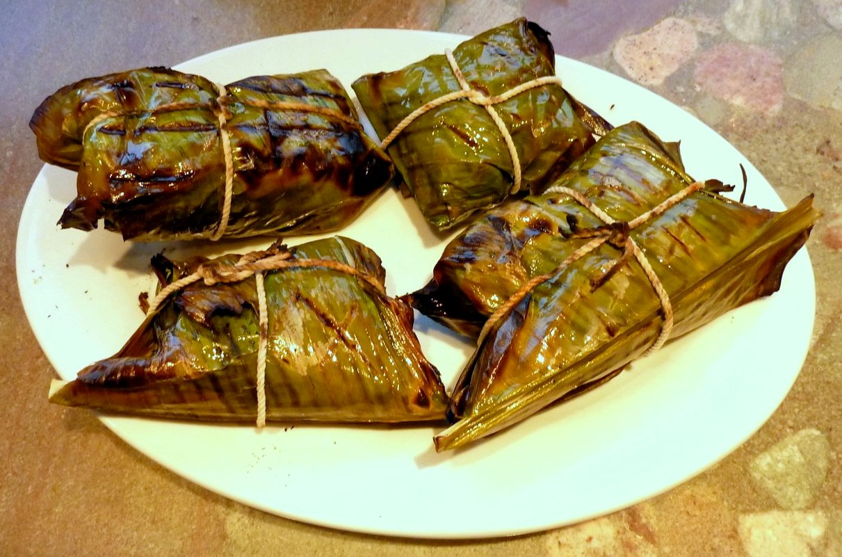 Cook with Cindy - Food, Fun, and more!: BANANA LEAF COOKING!