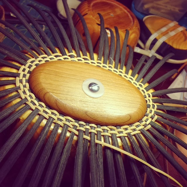 Gloucester Woman Baskets: Avery's Beaded Nantucket Basket with Schooner ...