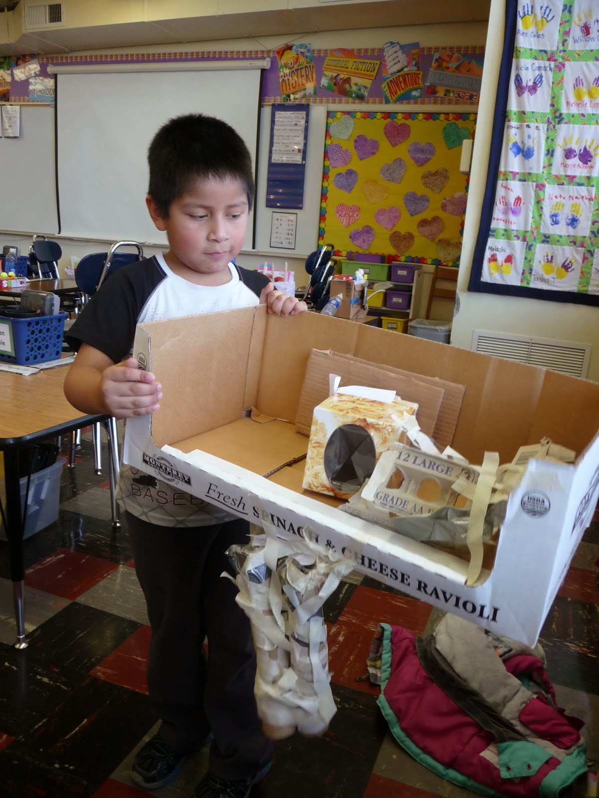 Mrs. Bowers' First Grade Stars: Recycling Creations