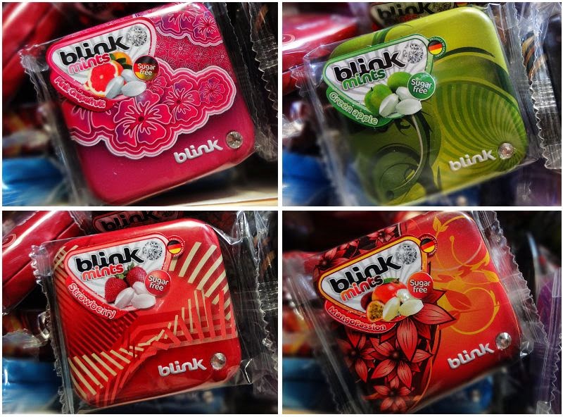 Bee: 【♥ blink mints 可愛bling bling 鐵盒薄荷糖 ♥】西柚味登場