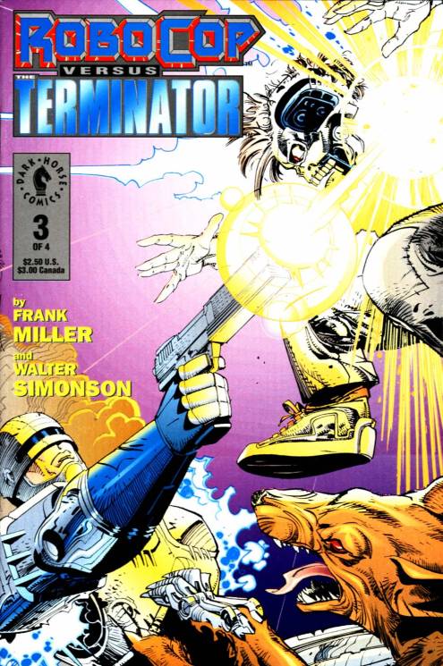 POP CULTURE SHOP: ROBOCOP VS TERMINATOR COMIC BOOK FRANK MILLER WALT ...