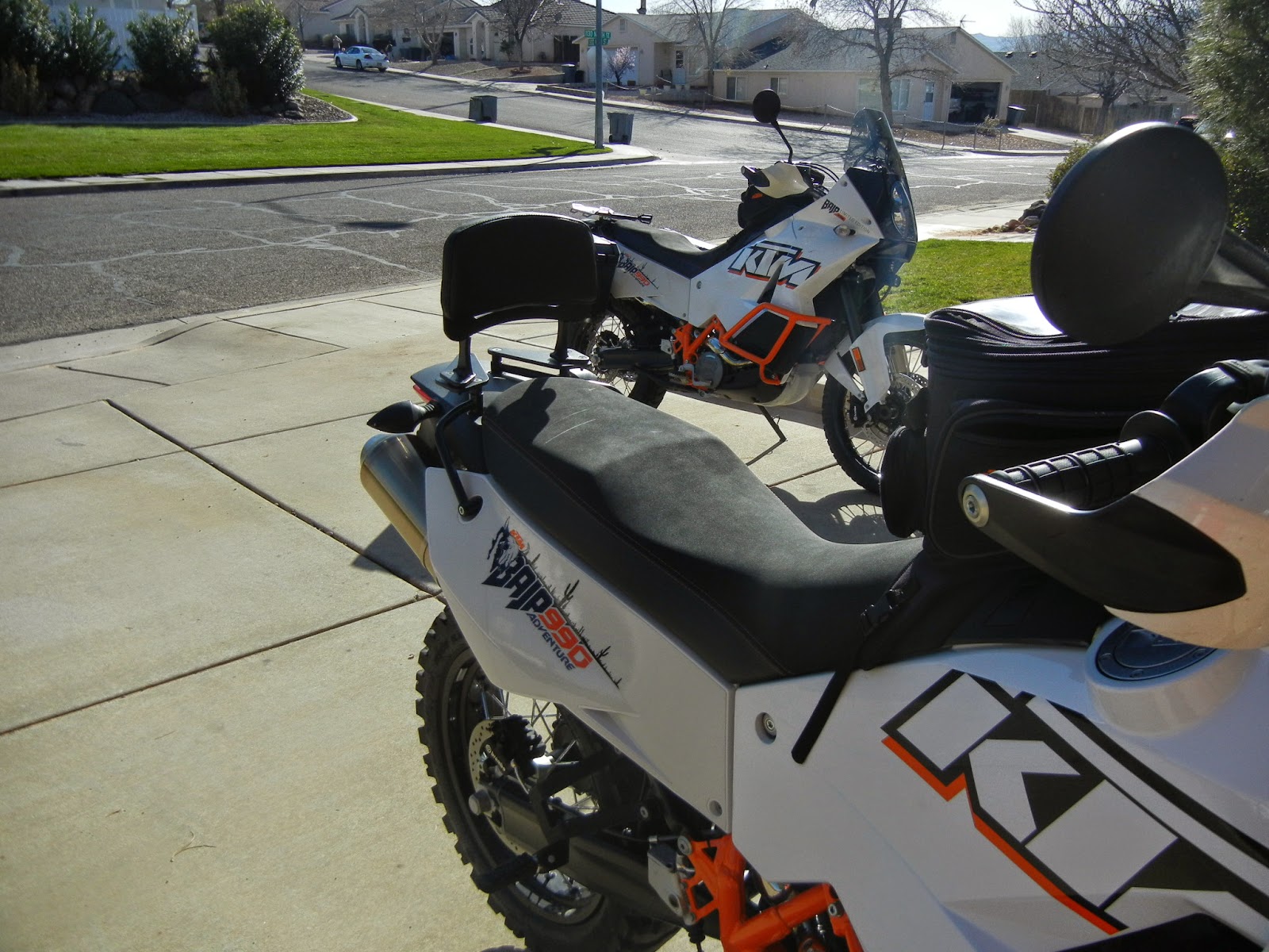 Dynamic Motorcycle Accessories: KTM 990 Adventure Luggage Racks and ...