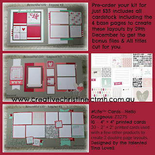 Welcome to my Blog: Beautiful Life Layouts