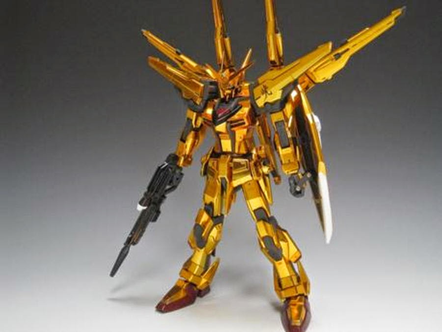 Custom Build: 1/100 Akatsuki Gundam "Master Grade Conversion"