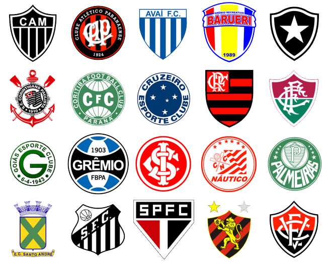 Artes em psd: Vários Times em PNG