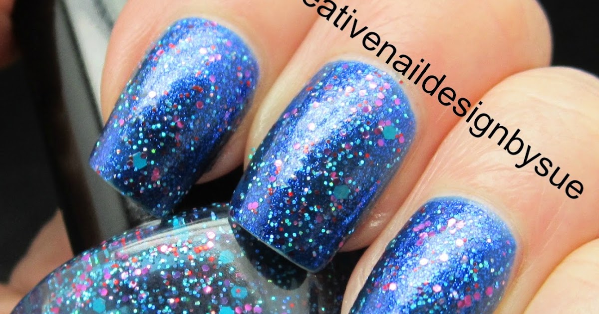 Creative Nail Design by Sue: Pahlish Train Underwater