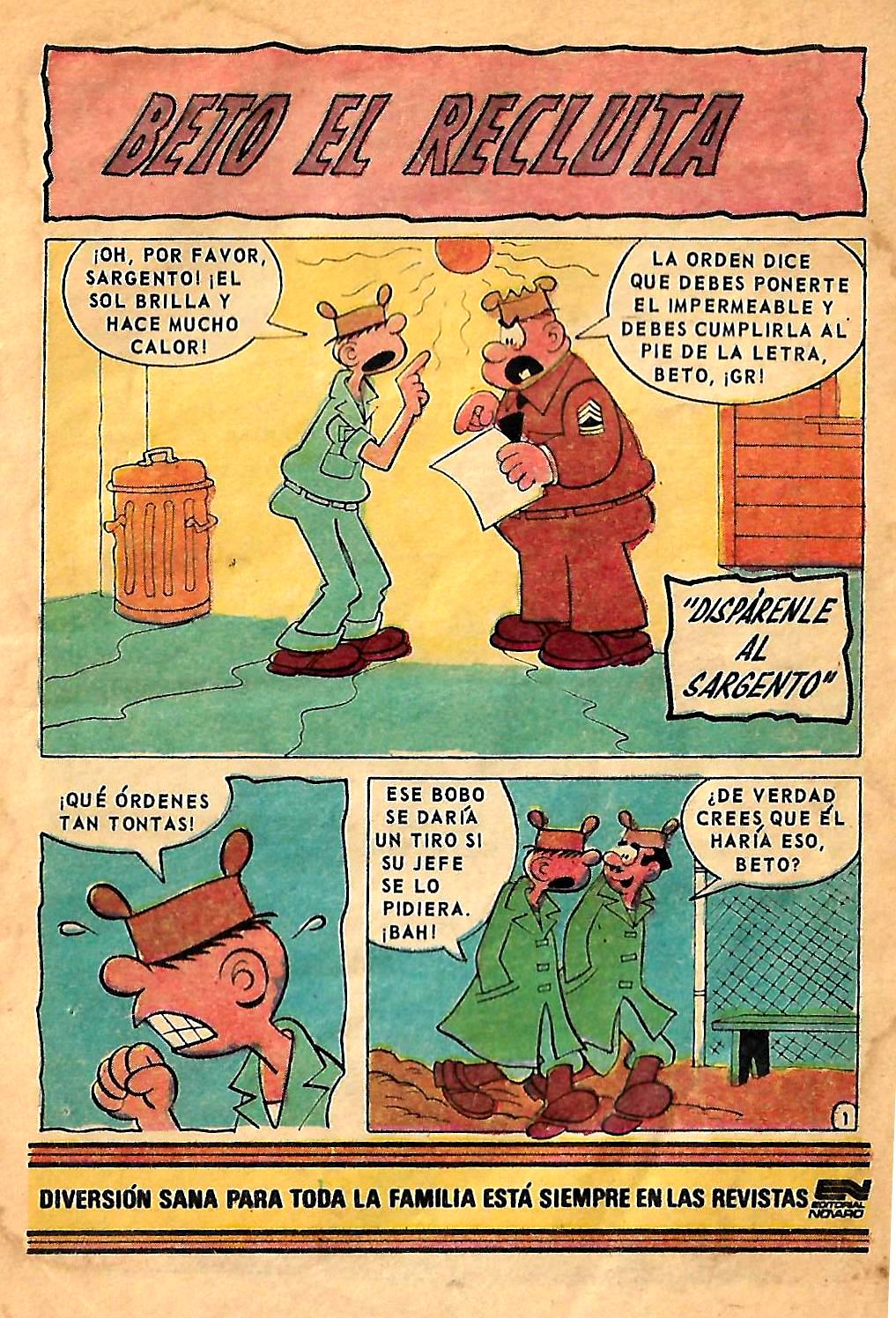 Aquellos inolvidables tebeos...: Domingos Alegres 1449 - Beto el ...
