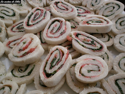 Pizza e pane: Rotolini con salame, rucola