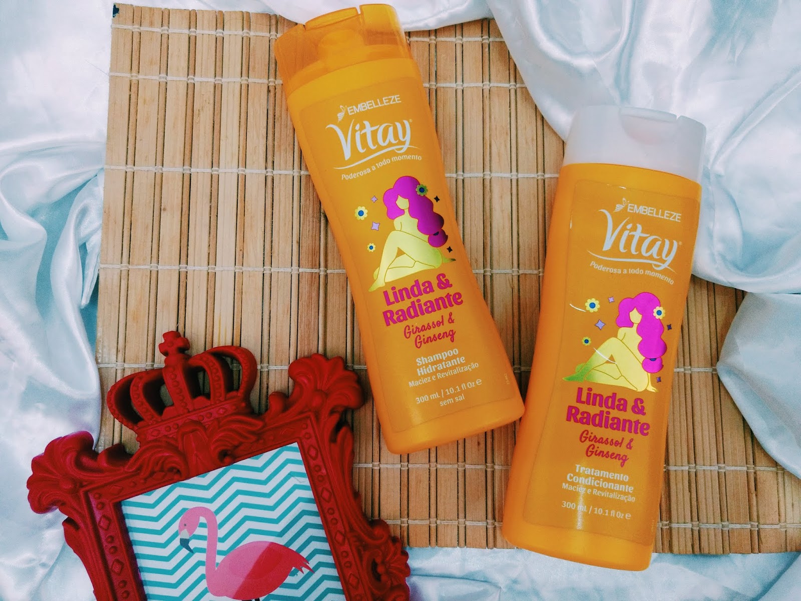 SHAMPOO E CONDICIONADOR VITAY – LINDA E RAIDANTE | Bella Página