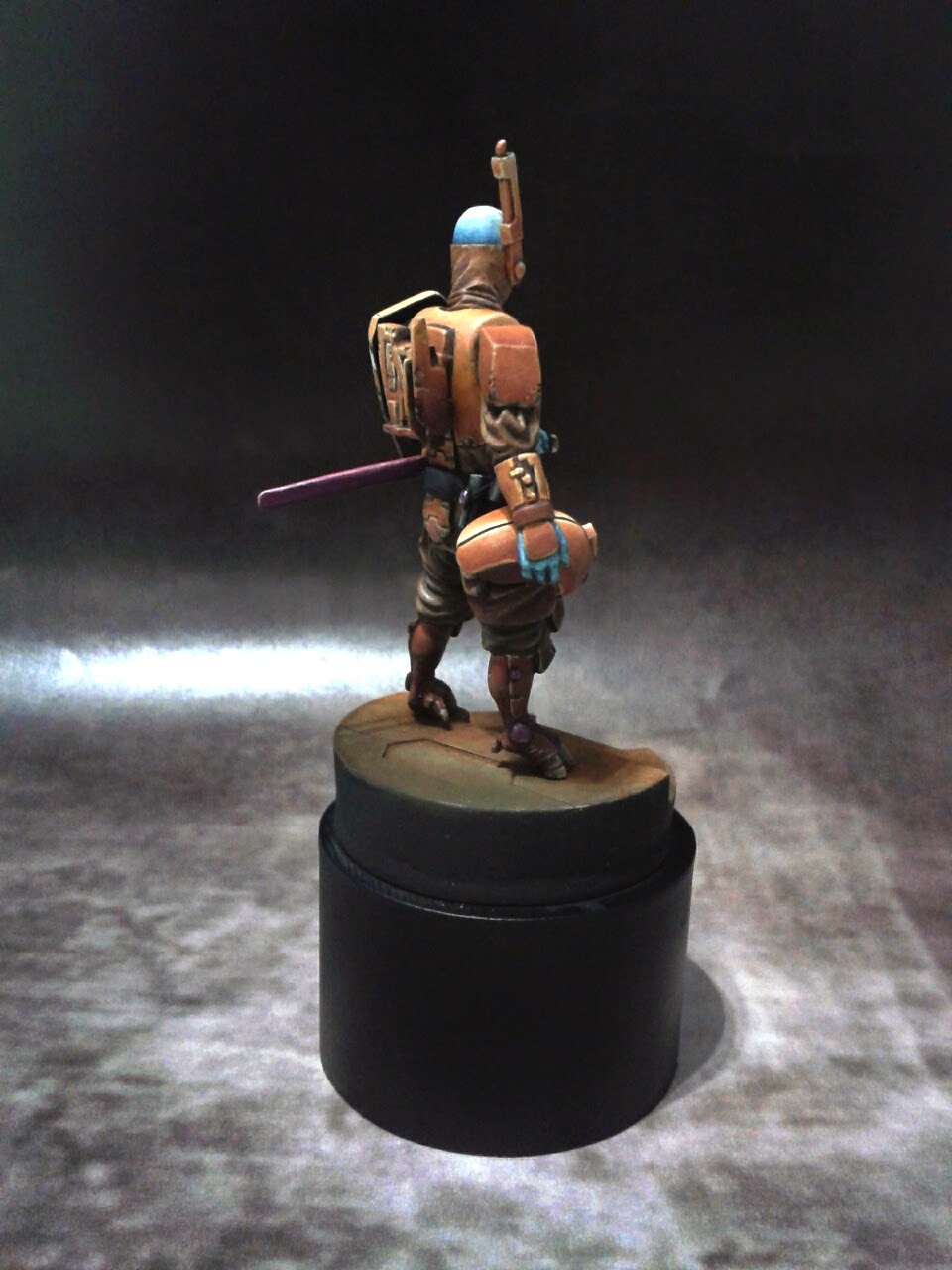 Eureka! miniature painting: Tau Firewarrior 56mm
