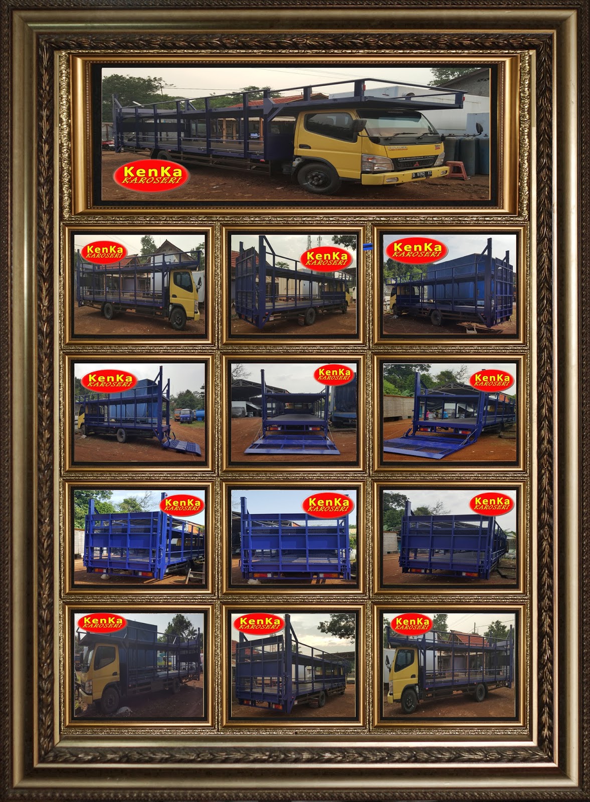 Pembuat Mobil Angkutan Sepeda Motor - Karoseri Mobil & Truck KenKa
