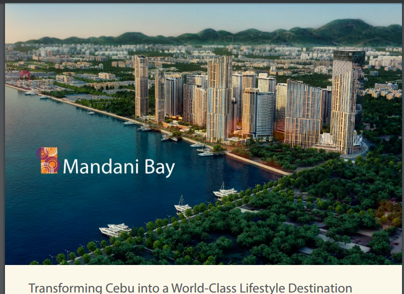 house and lot cebu city: Mandani Bay Cebu World-Class Lifestyle Destination