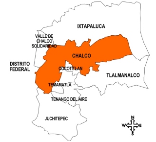 CHALCO ESTADO DE MEXICO: localizacion