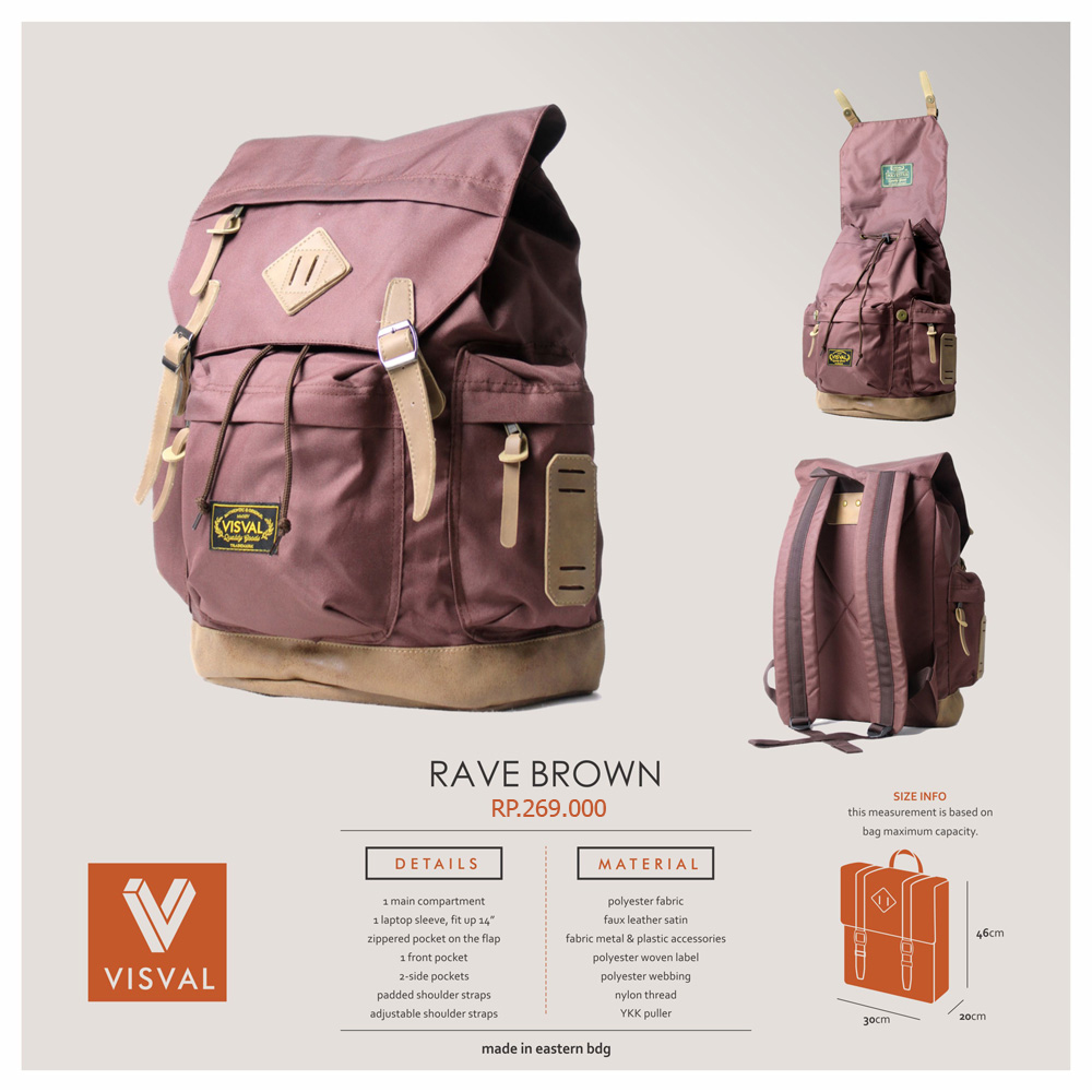 MENCINTAI PRODUK ASLI INDONESIA DENGAN MEMBELI TAS VISVAL - RAMPAGE ...