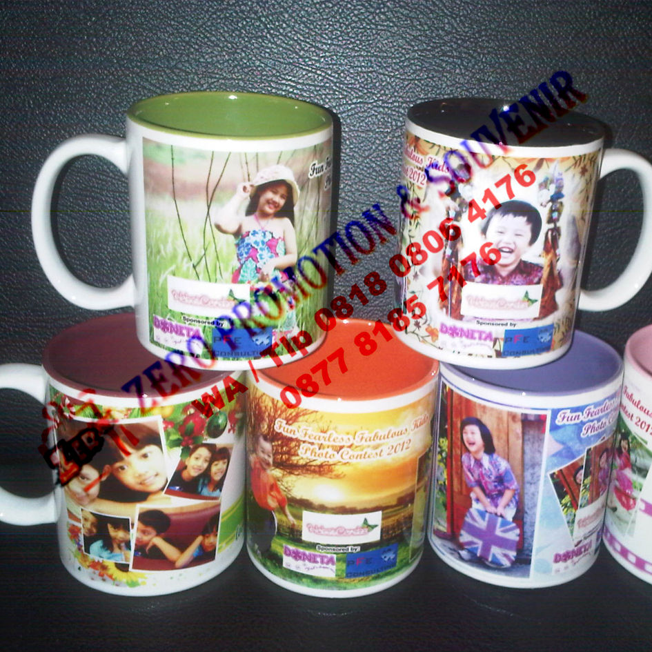 MUG souvenir ulang tahun anak | zeropromosi | souvenir barang promosi ...