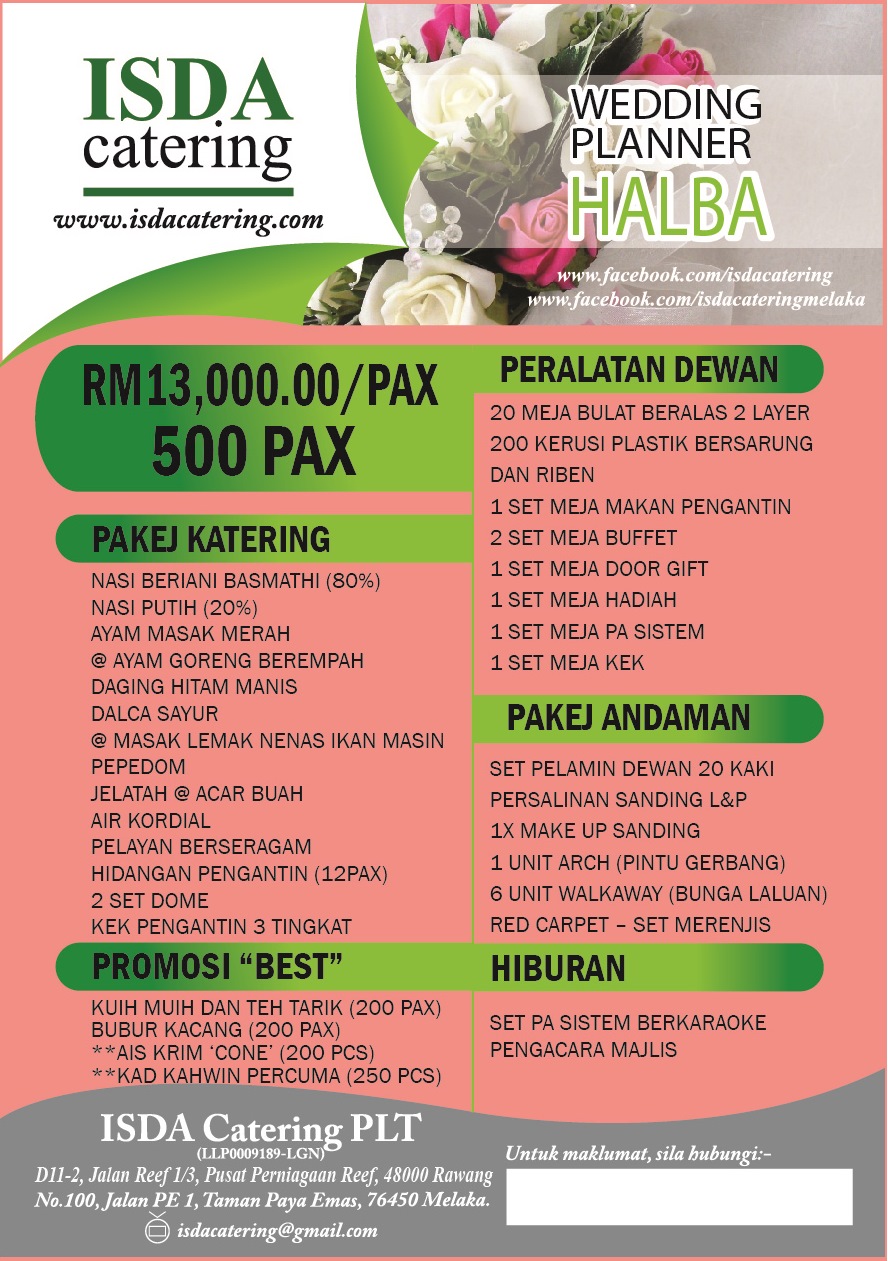 PAKEJ LENGKAP PERKAHWINAN BAJET DAN MURAH UNTUK PASARAN SELANGOR, KUALA ...