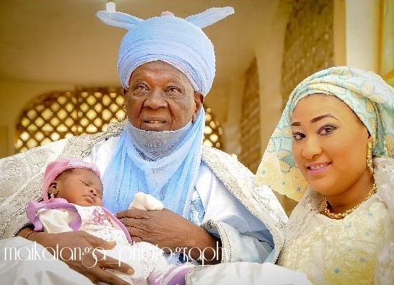 Photos: 85-year-old Emir of Daura with and his beautiful young wife at ...