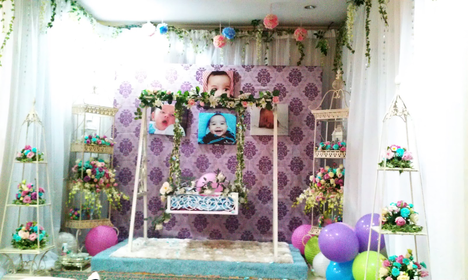 CANOPY HAVEN: Aqiqah - Birthday Party - Family Day ! Theme : Colourful