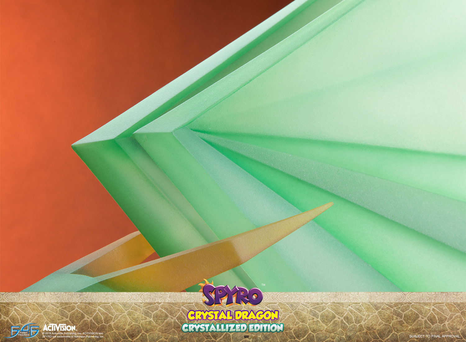 Spyro the Dragon - Crystal Dragon Statue (First 4 Figures)