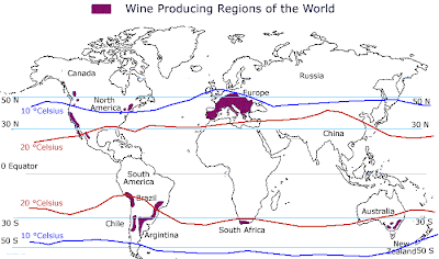Wine Section: Wine Growing Regions
