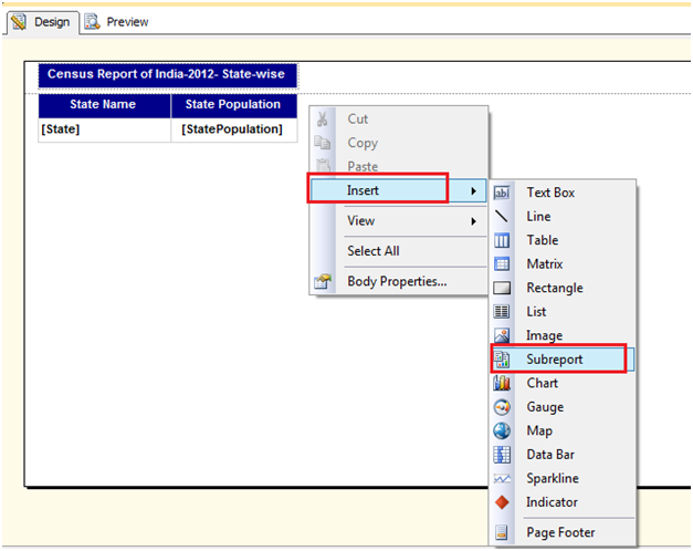Dynamics CRM: SSRS- How to create SubReport