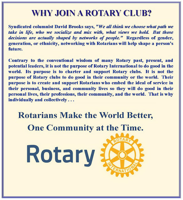 Retention Central: Why Join a Rotary Club?