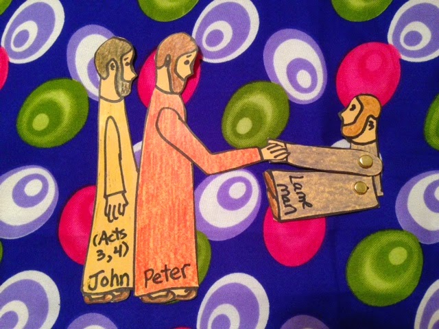 Children's Bible Lessons: Lesson - Peter And John Heal A Lame Man